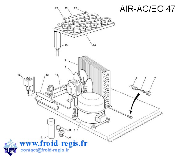 SPARE PARTS FOR ICE MAKER SCOTSMAN AC047 AC057 AC087 AC107