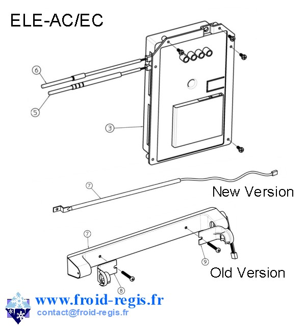 SPARE PARTS FOR ICE MAKER SCOTSMAN AC047 AC057 AC087 AC107